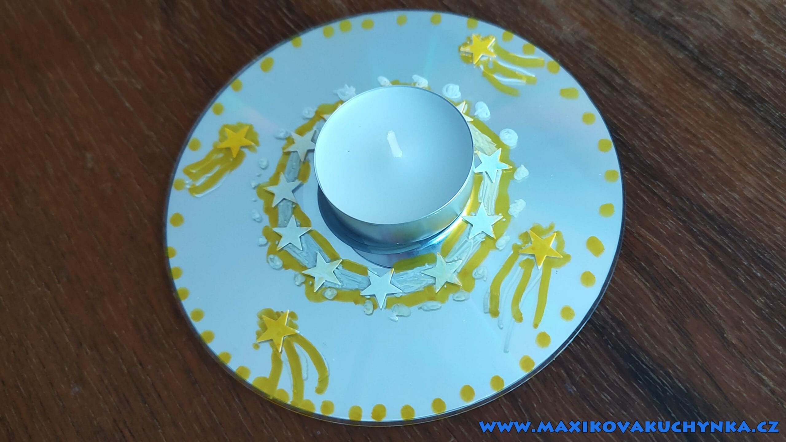 Svícny Ze Starých Cd Maxíkova Kuchyňka